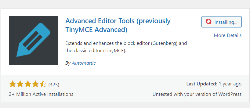 Advanced Editor Tools编辑器，一键增强WordPress经典编辑器 | 奇赞指南｜跨境独立站增长运营知识平台